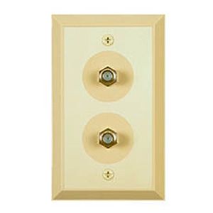 Allen Tel AT1029-FF Flush Mount Duplex TV Wall Jack – Allen Tel Products