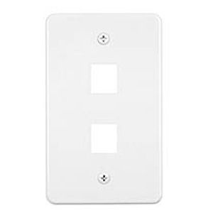 Allen Tel AT30-2-15 Versatap Faceplate, 2-Port, White – Allen Tel Products
