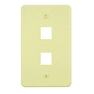 Allen Tel AT30-2-09 Versatap Faceplate, 2-Port, Ivory – Allen Tel Products